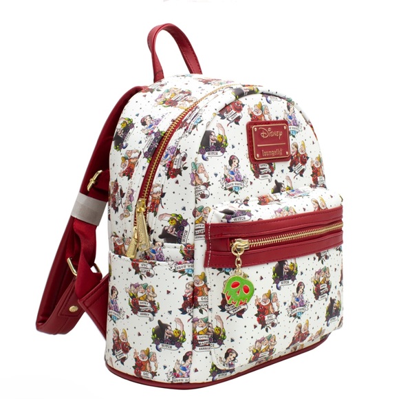 Loungefly | Bags | Loungefly Disney Snow White Tattoo Aop Mini Backpack ...